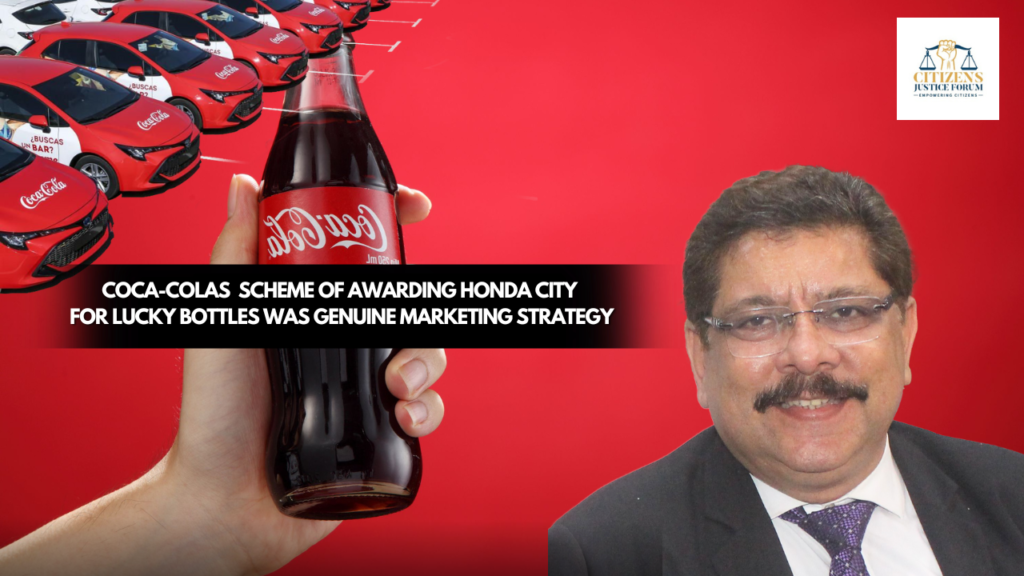 Consumer Eligible for Compensation: NCDRC Validates Coca-Cola's Honda ...